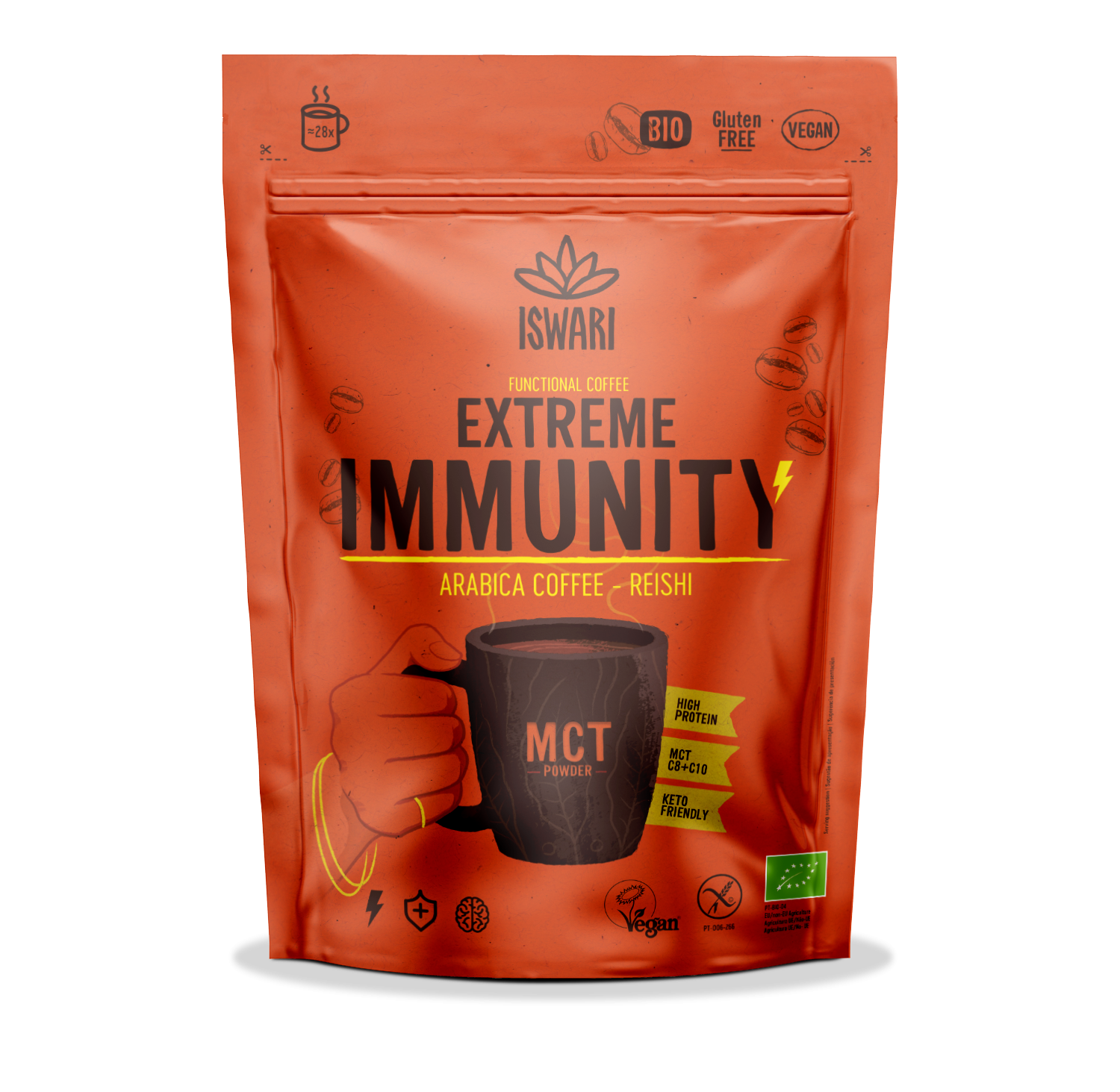 Buy now Functional Coffee Extreme Immunity - Healthy Nutrition | Iswari