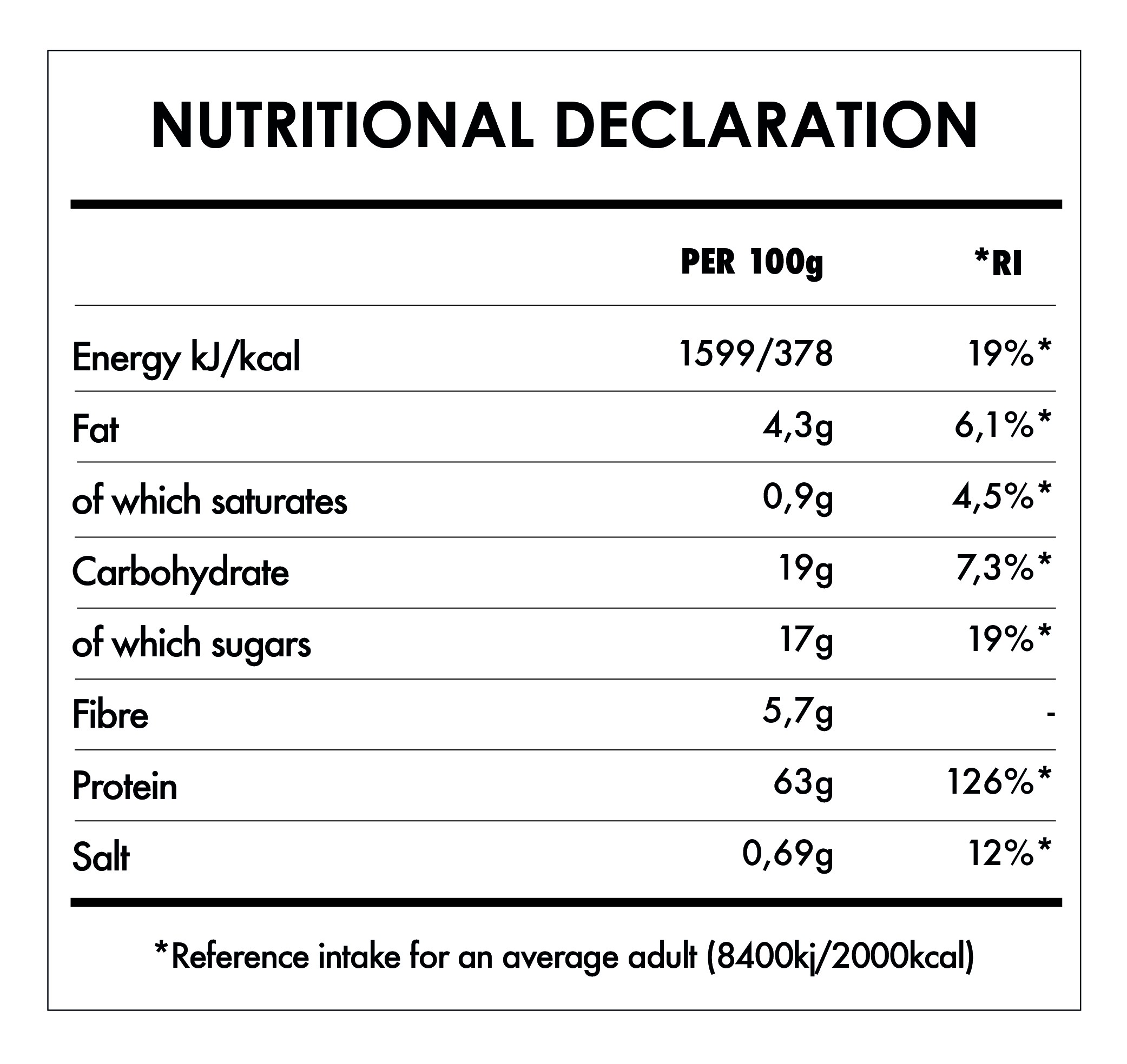 Buy now Super Vegan Protein Banana - Proteins | Iswari