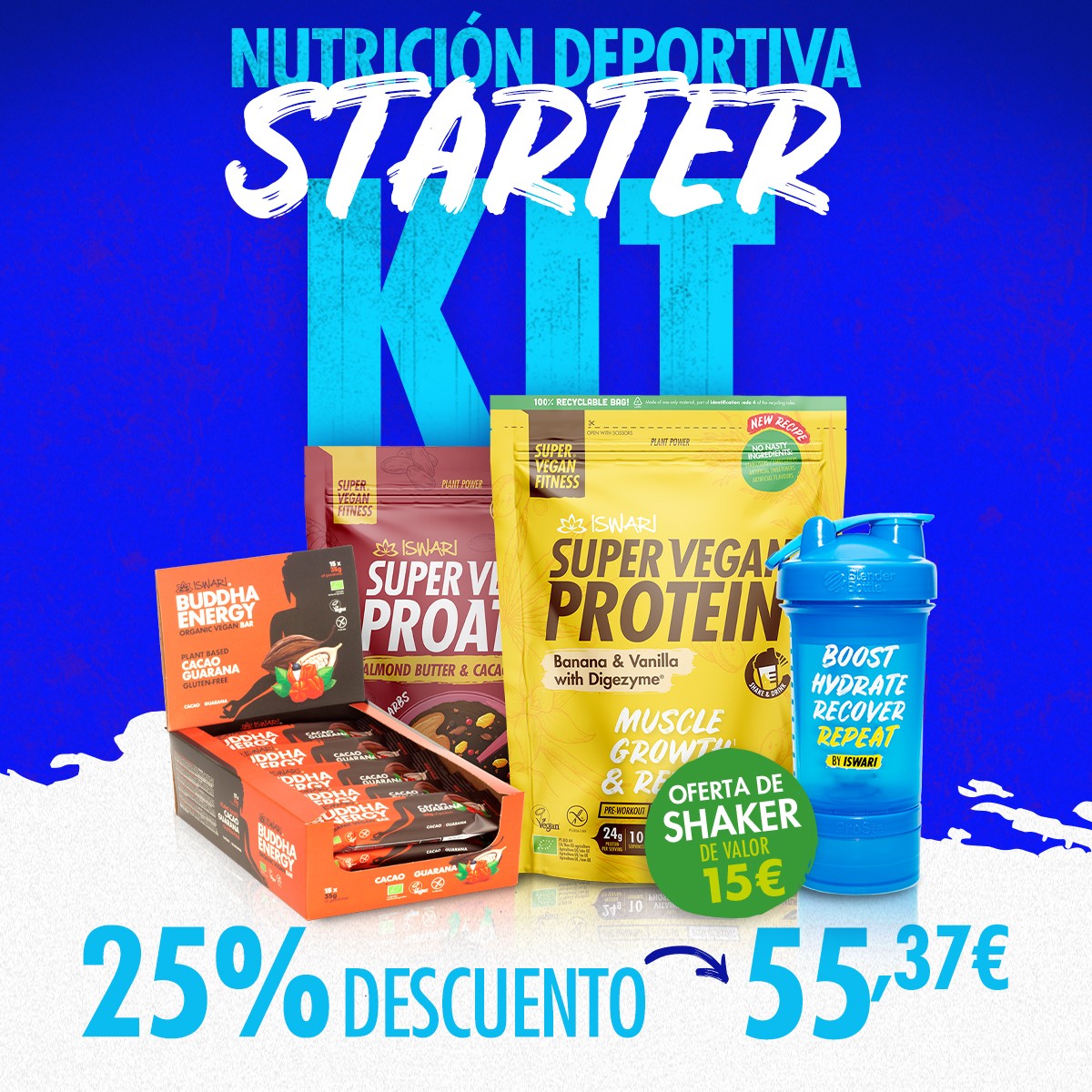 Compra ahora Starter Kit de Nutrición Deportiva - Super Vegan Fitness ...